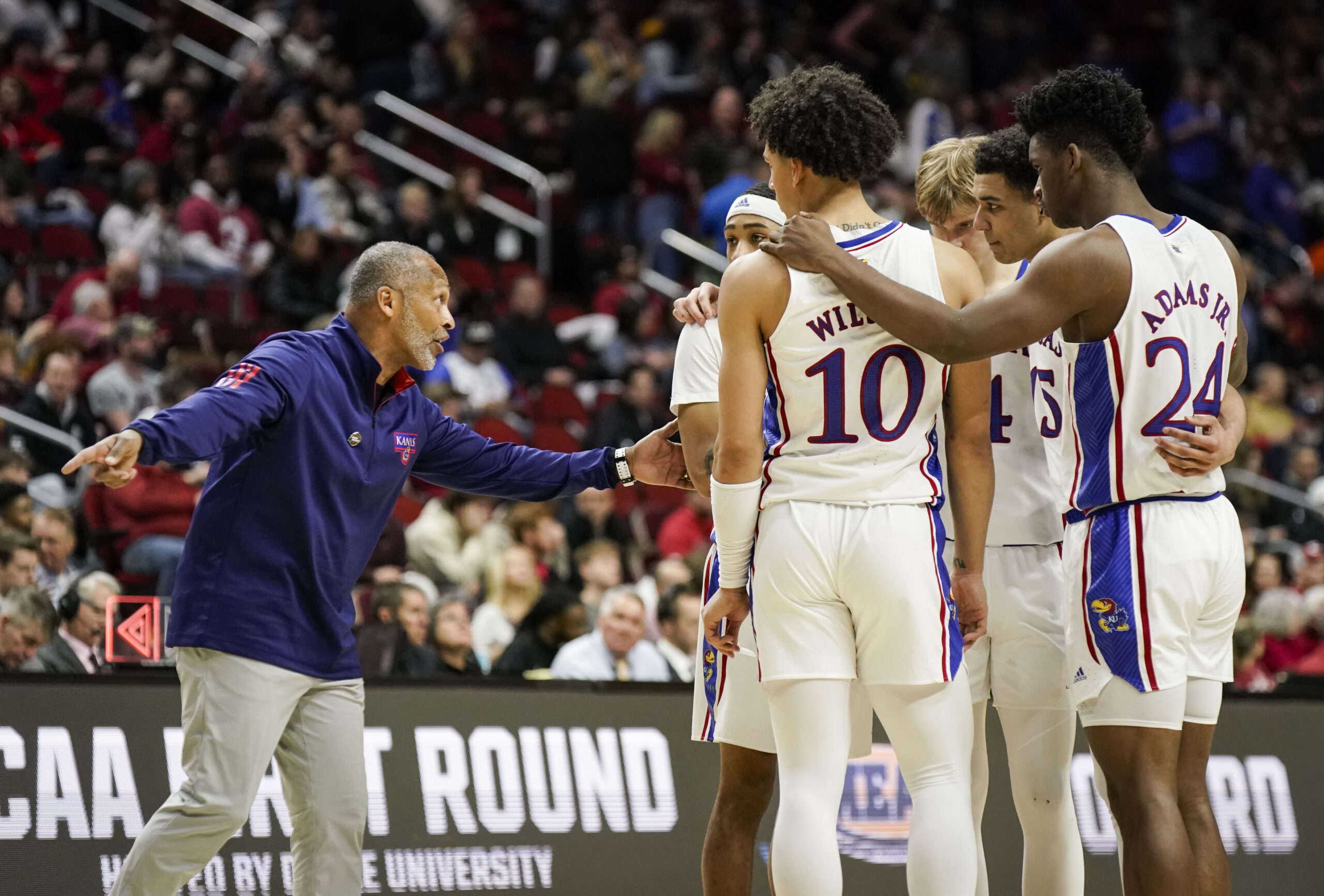 Tale of the Tait | A game in the life of acting Kansas basketball coach ...